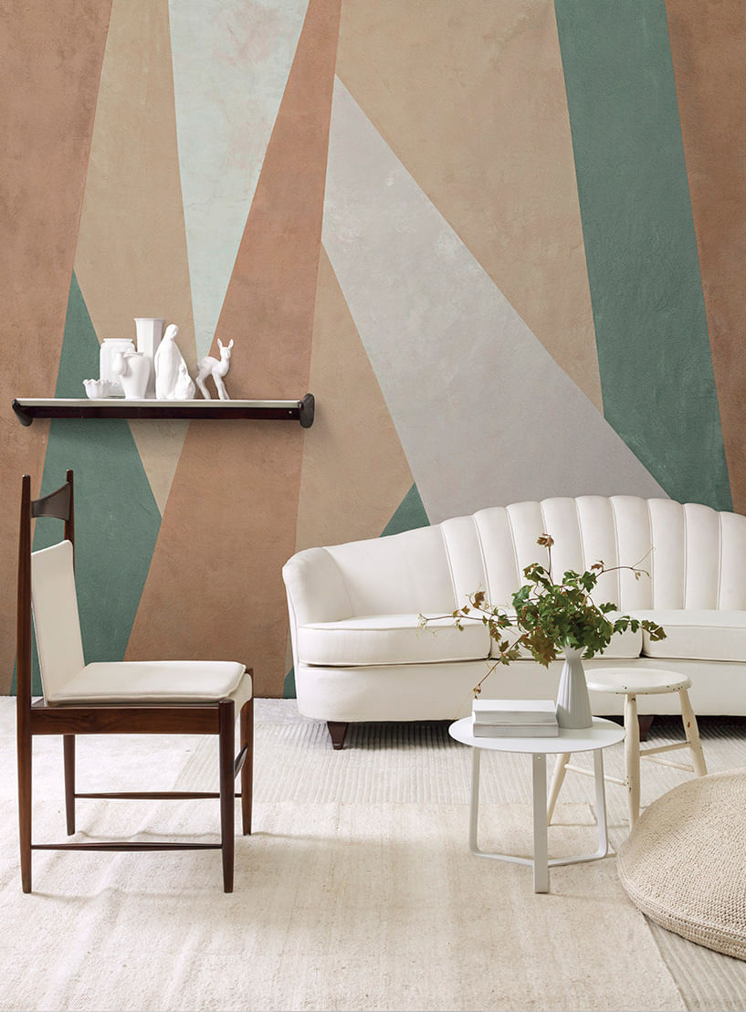 Painel de parede faíscas verde - Branco.Casa Decoração