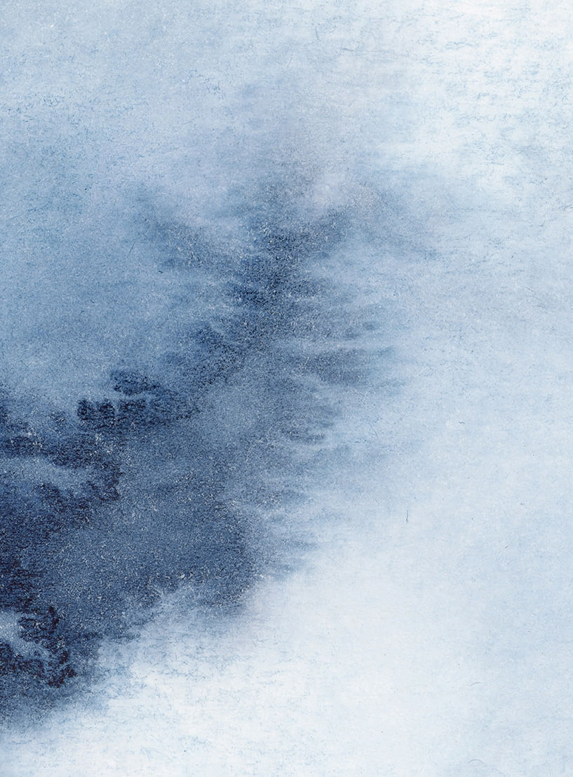 Painel de parede mar azul - Branco.Casa